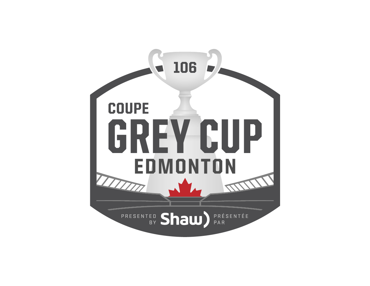 106th GREY CUP PRESENTED BY SHAW COMING TO EDMONTON IN 2018
