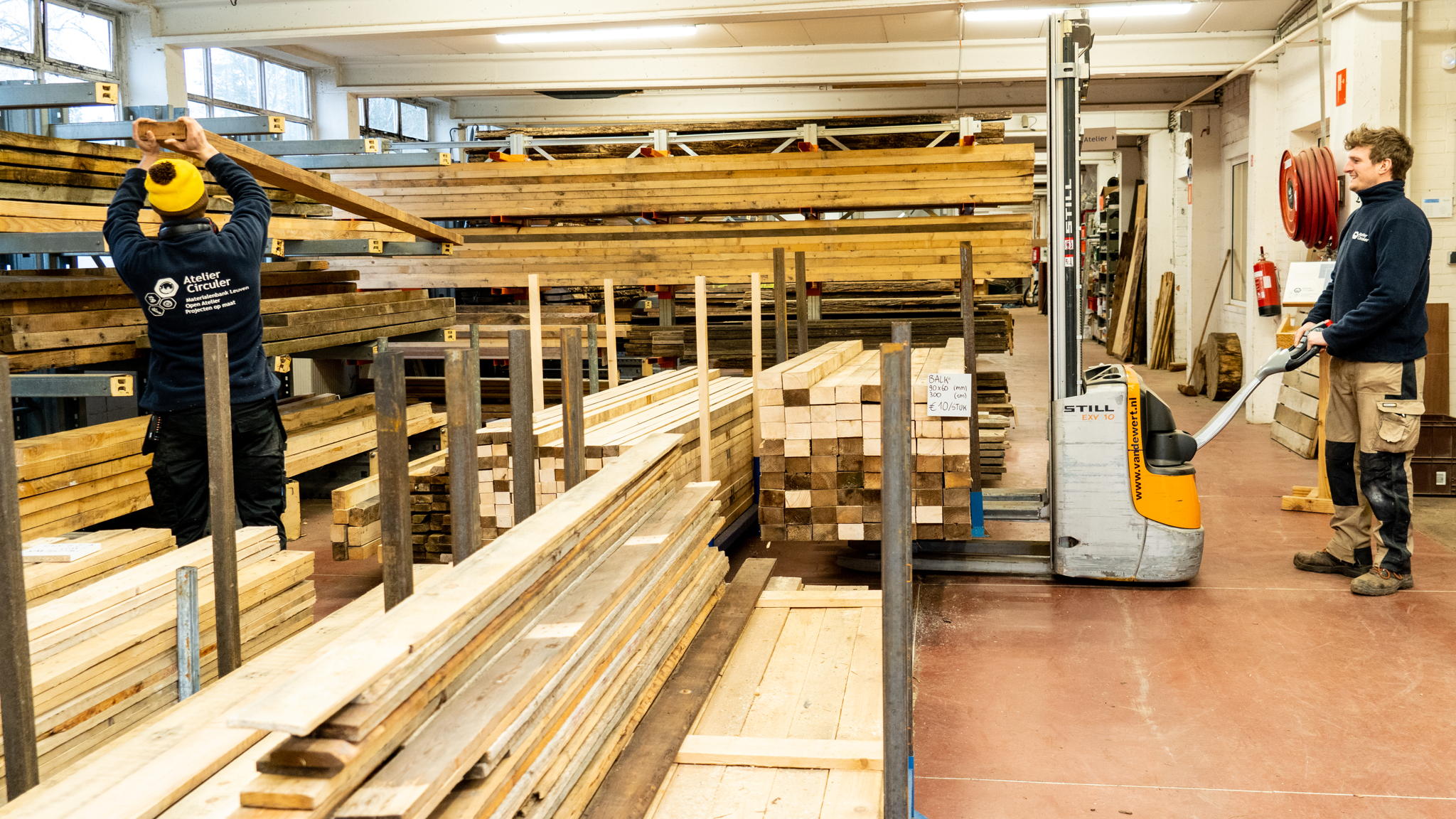 Materialenbank Leuven blijft groeien