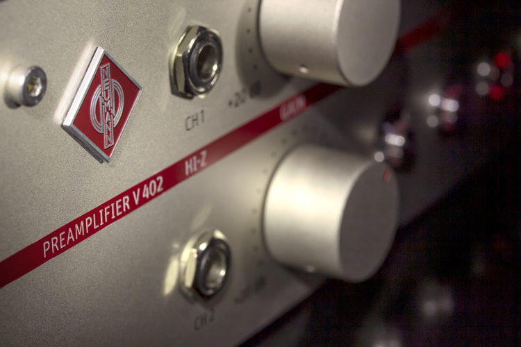 Neumann introduces the V 402 Preamp