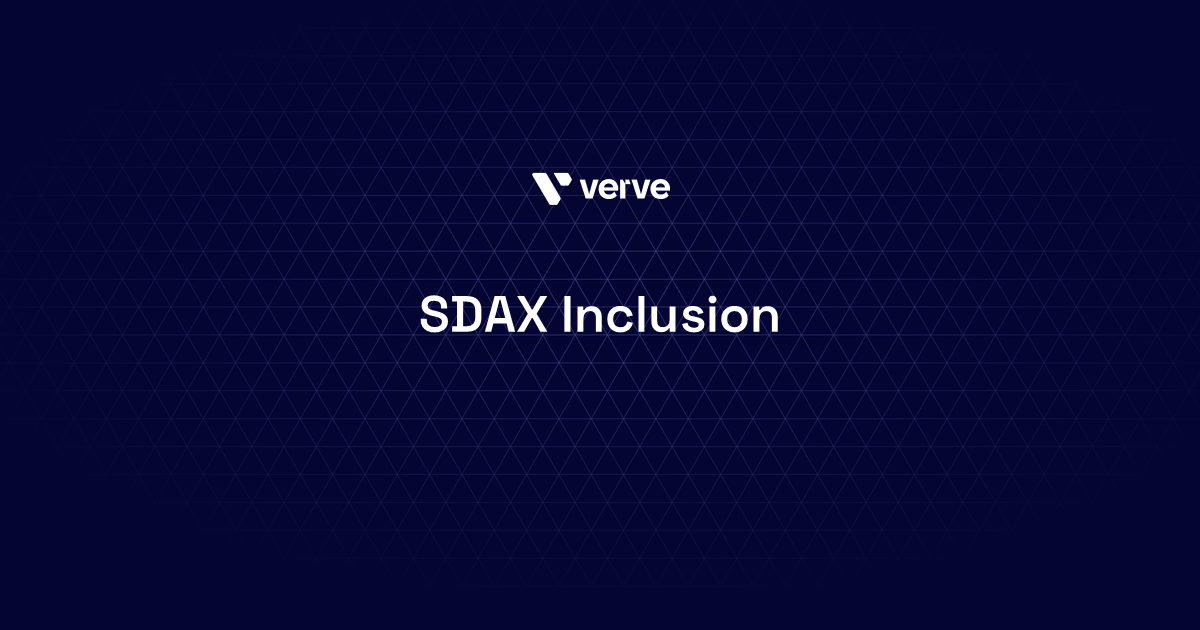 Verve Group promoted to Deutsche Börse's SDAX index