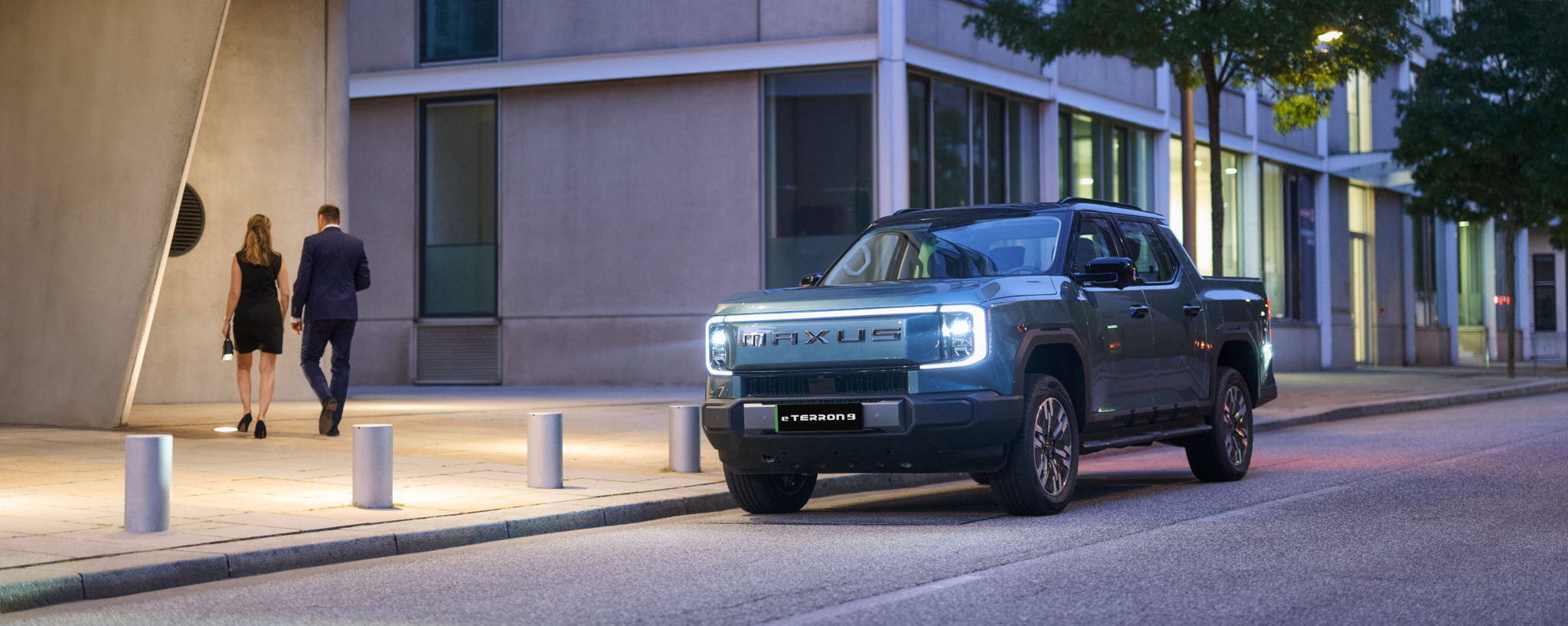 MAXUS présente son eTERRON 9, un pick-up tout électrique à transmission ...