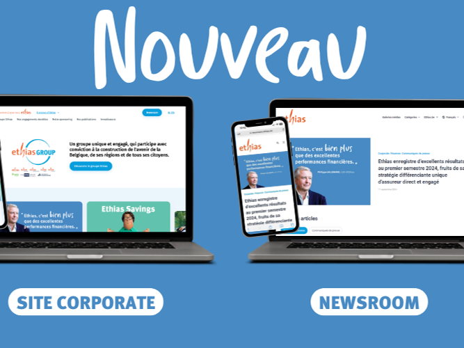 Newsroom d'Ethias, le 3e assureur de Belgique