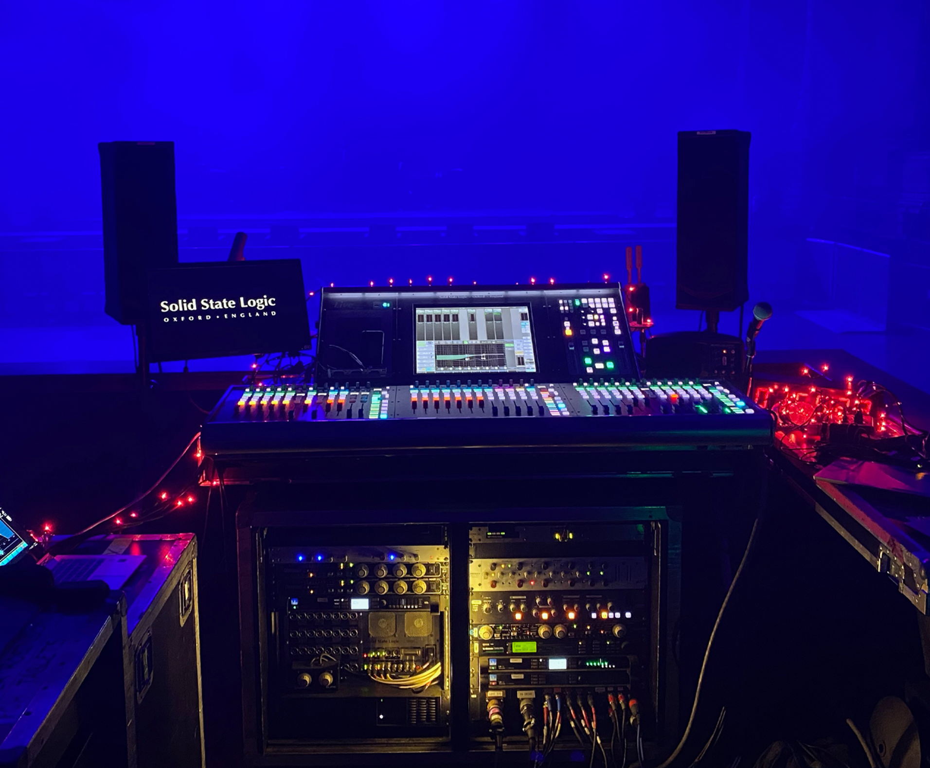Solid State Logic Live L200 Accompanies FOH Engineer Simon Thomas On ...