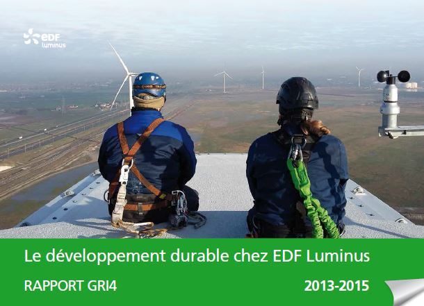 EDF Luminus publie son quatrième rapport développement durable