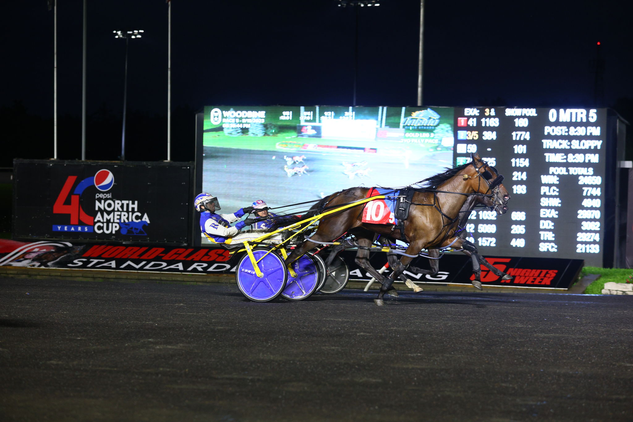 The inaugural Jimmy Freight Stakes Saturday at Woodbine Mohawk Park