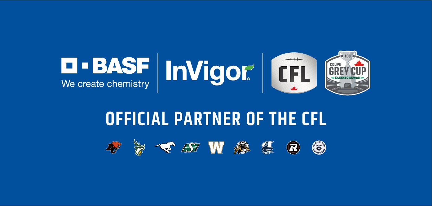 CFL AND BASF PARTNER TO RECOGNIZE CANADIAN FARMERS