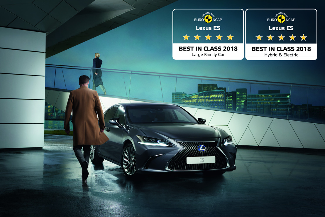 NIEUWE LEXUS ES IS EUROPA’S VEILIGSTE GROTE GEZINSAUTO EN HYBRIDE EN ...